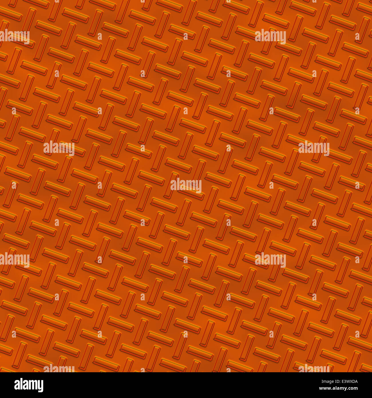 Orange Metal diamond plate Stock Photo - Alamy