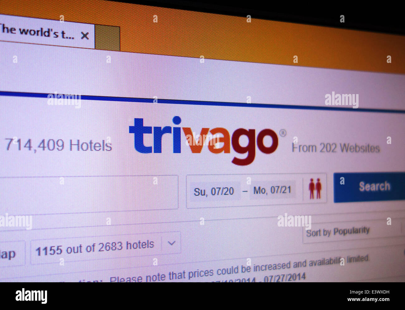 Trivago hi-res stock photography and images - Alamy
