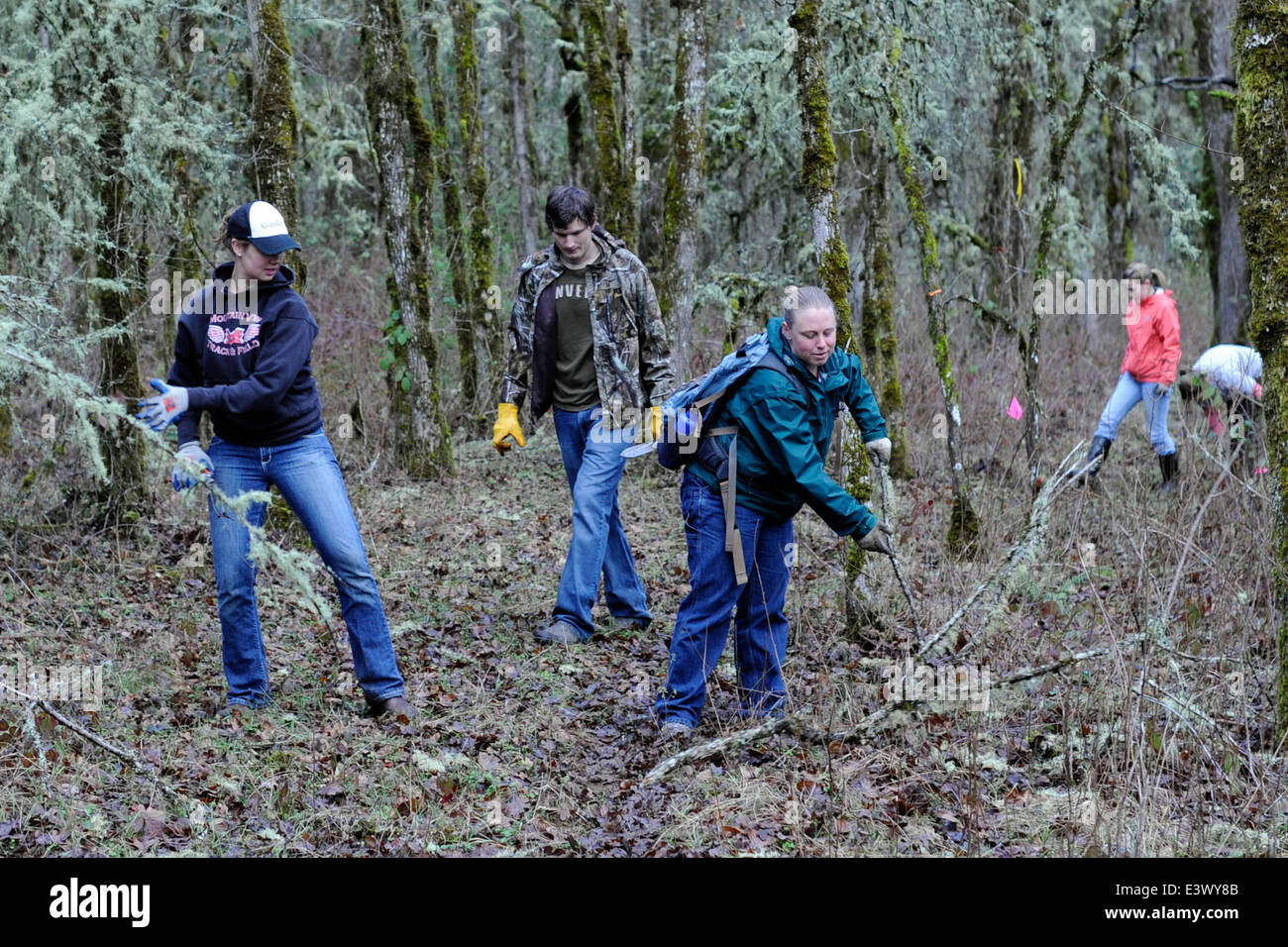 Volunteers play a crucial role in habitat restoration efforts ...