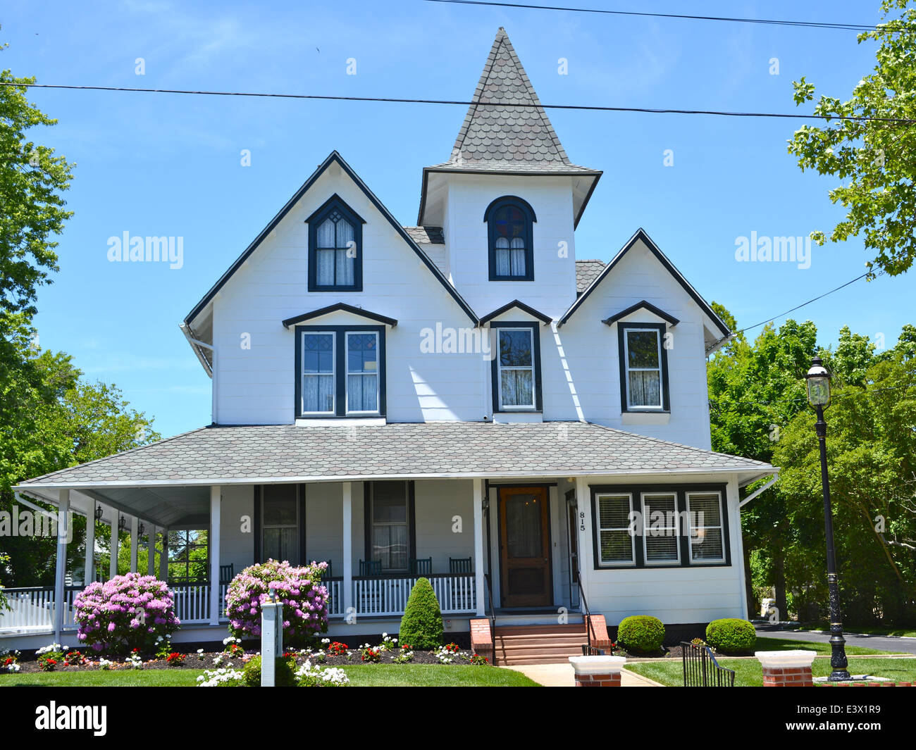 This historic house is located in the Cape May Historic District, New ...