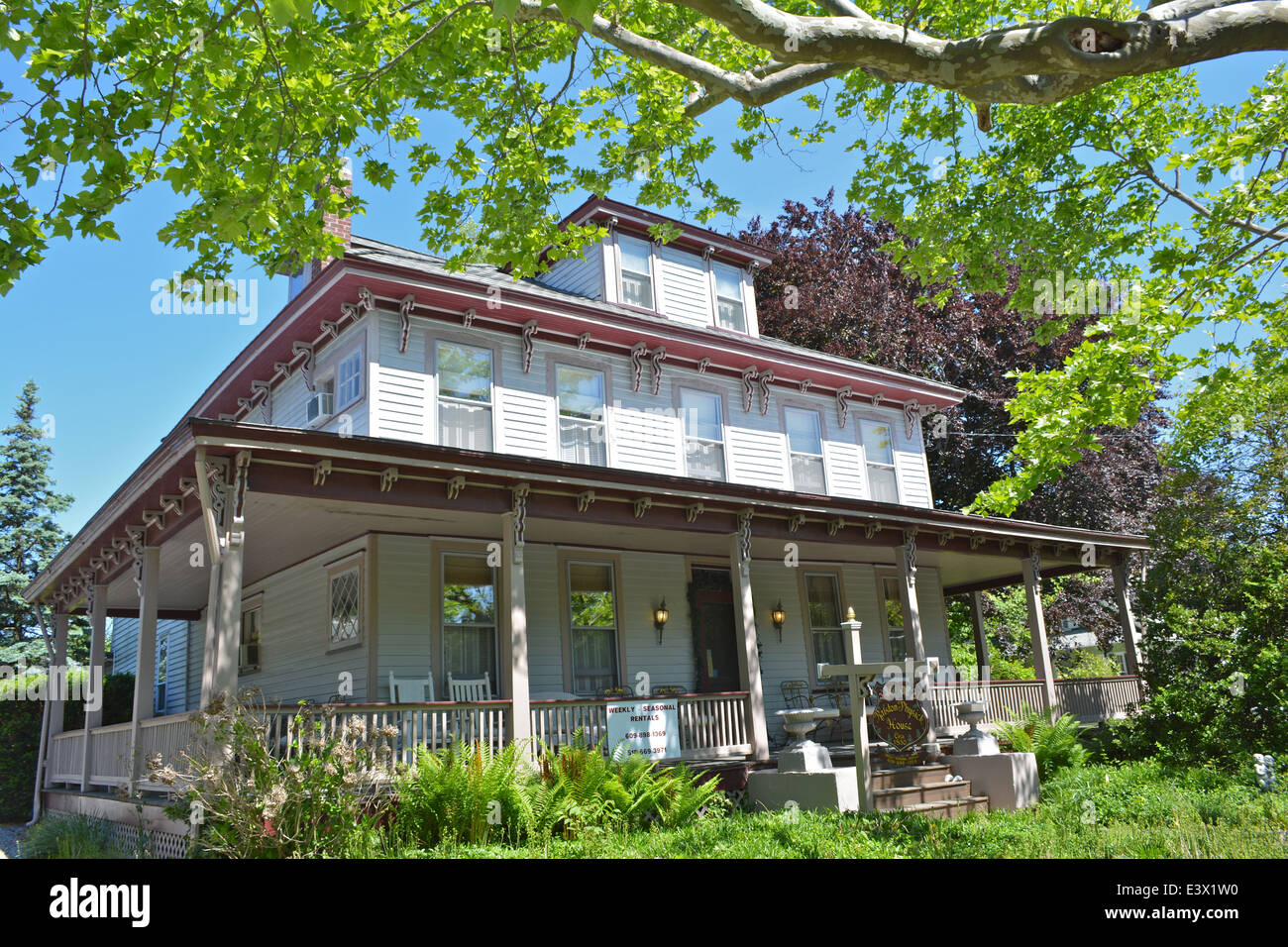 A house located in the Cape May Historic District in Cape May, New ...