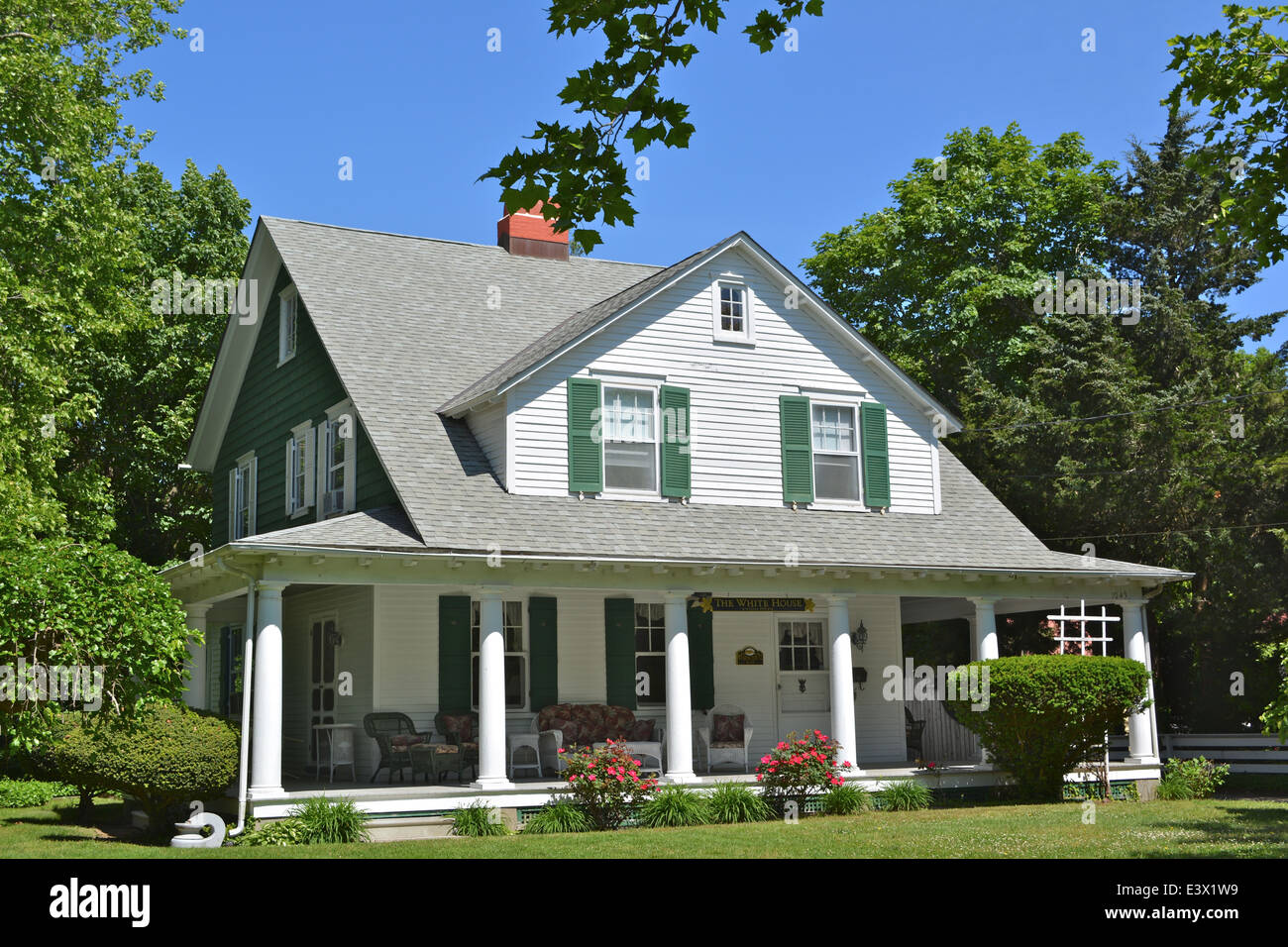 A house located in the Cape May Historic District in Cape May, New ...