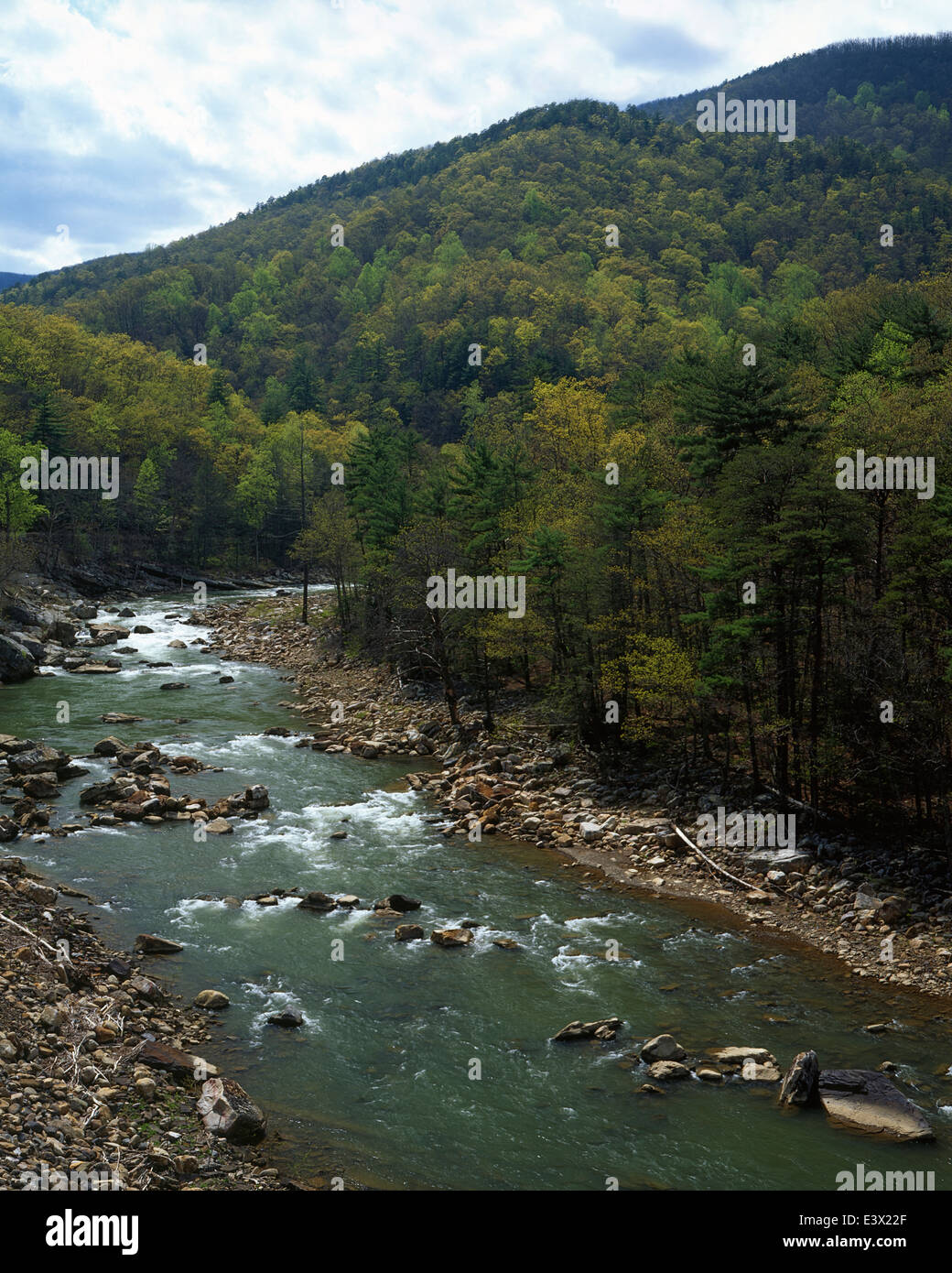 USA, Virginia, Rockbridge Co., The Maury River Stock Photo - Alamy