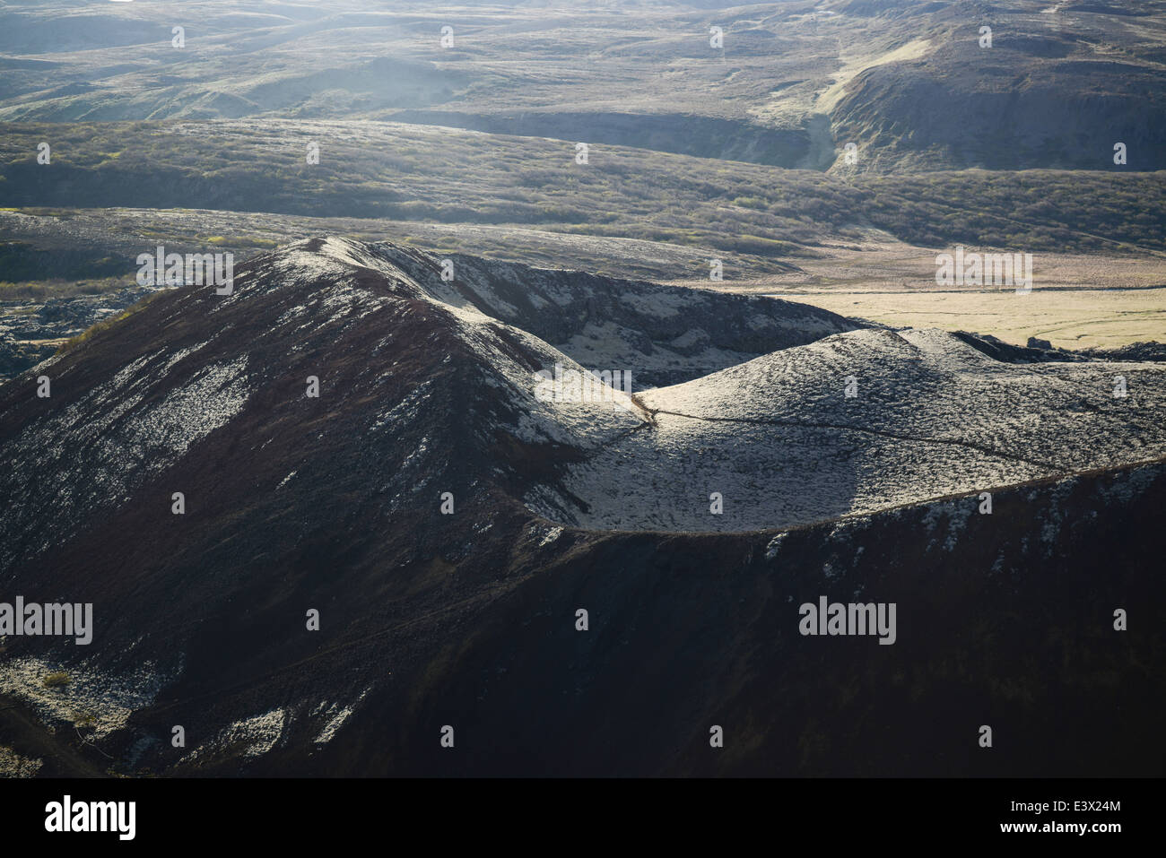 Iceland Volcano landscape Stock Photo - Alamy