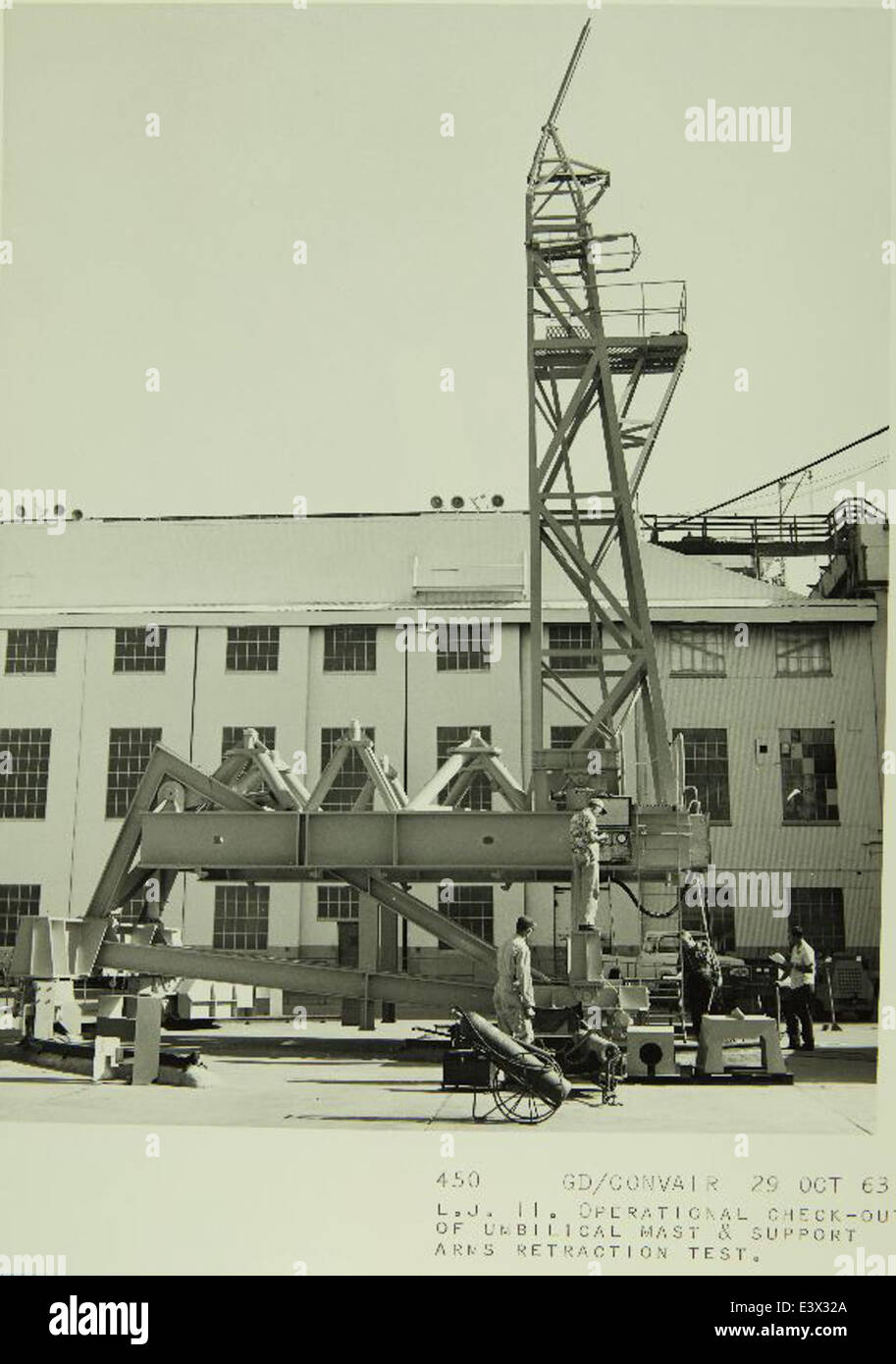 Convair/General Dynamics Atlas Lifting Body Little Joe II Stock Photo ...