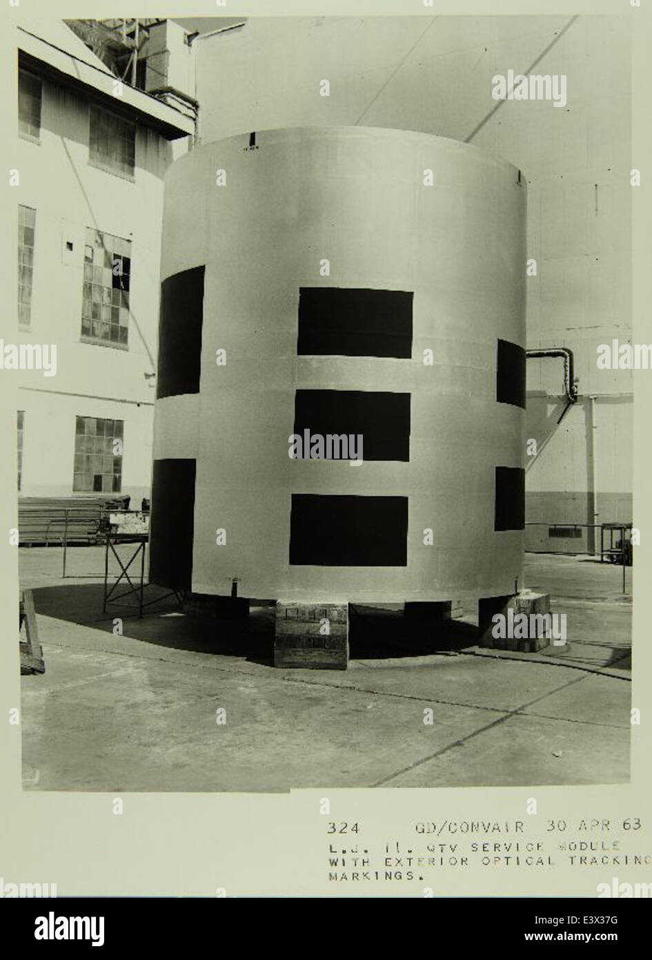 This image shows the Little Joe II, a key experimental vehicle in the ...