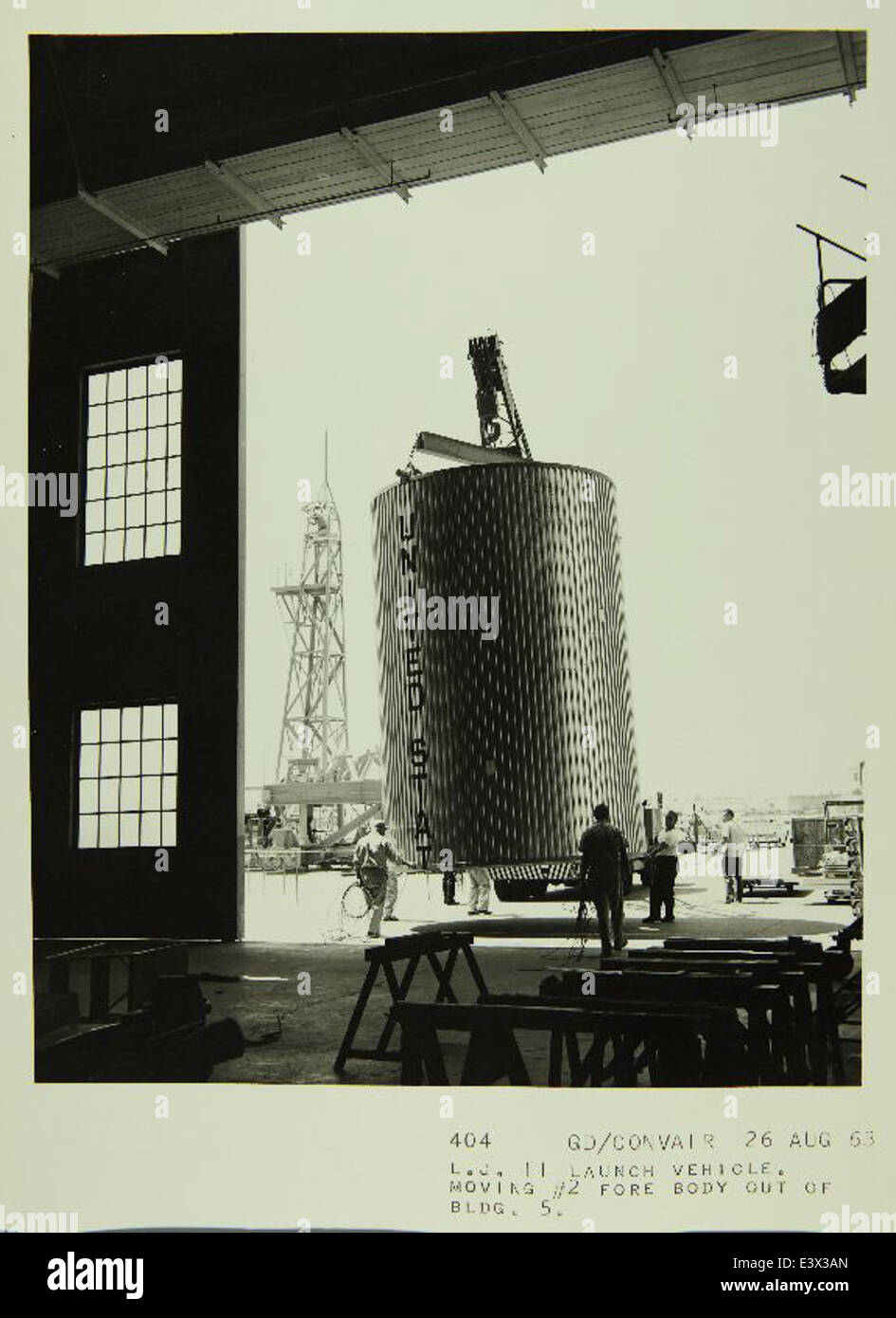 This image shows the Atlas Lifting Body and Little Joe II, developed by ...