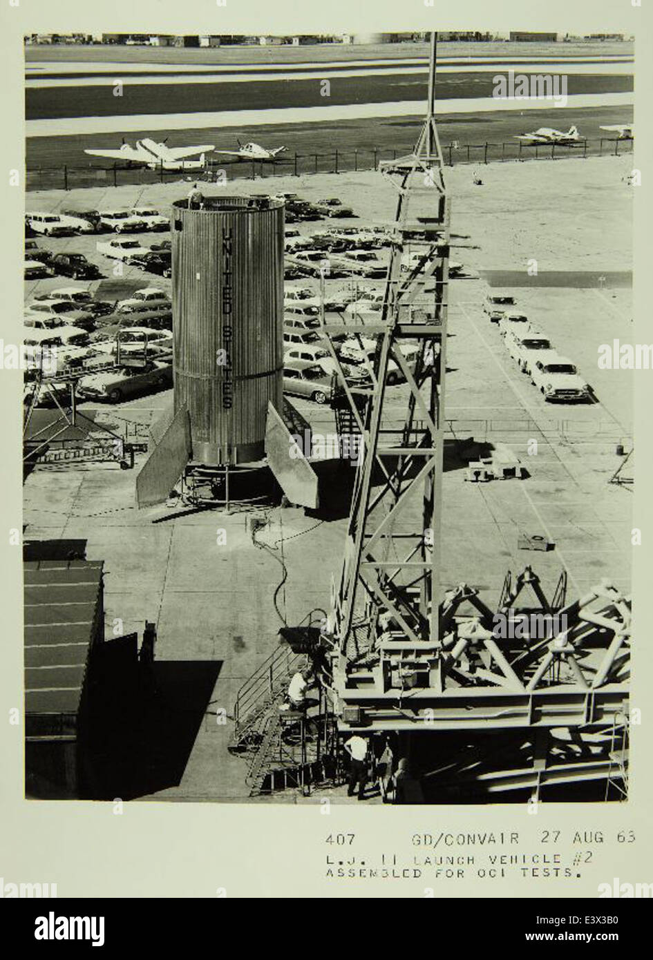 Convair general dynamics little joe hi-res stock photography and images ...