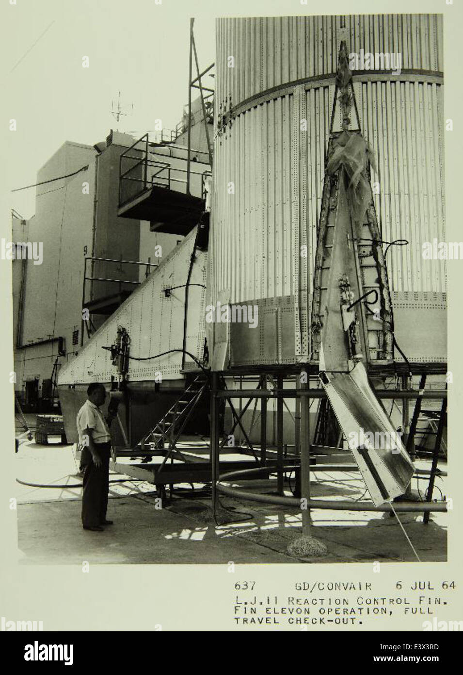 This photo shows the Atlas Lifting Body Little Joe II, a crucial test ...