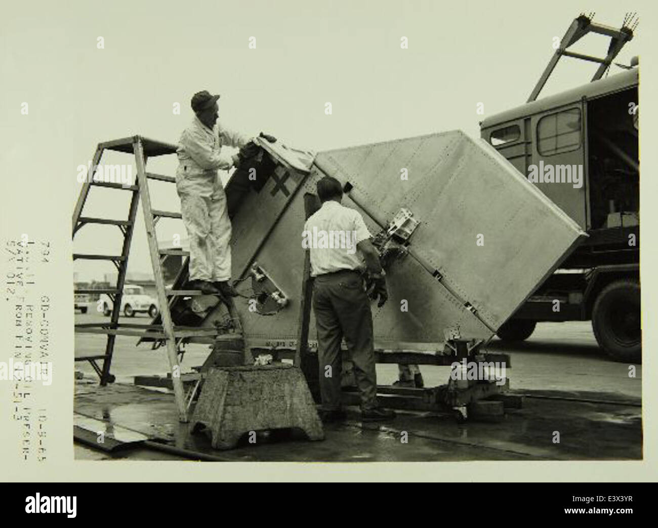 Convair/General Dynamics Atlas Lifting Body Little Joe II Stock Photo ...