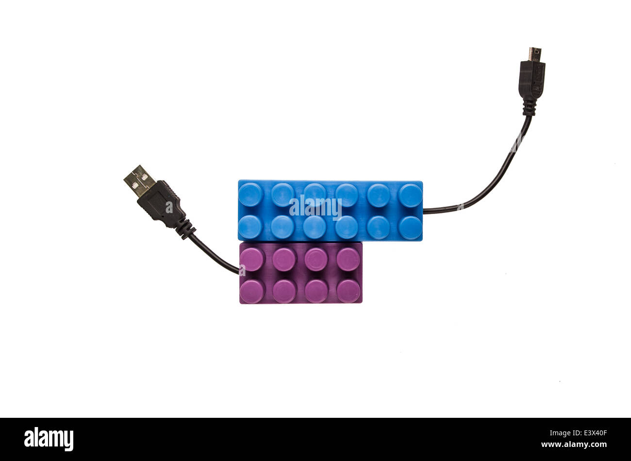 Wire connection block Cut Out Stock Images & Pictures - Alamy