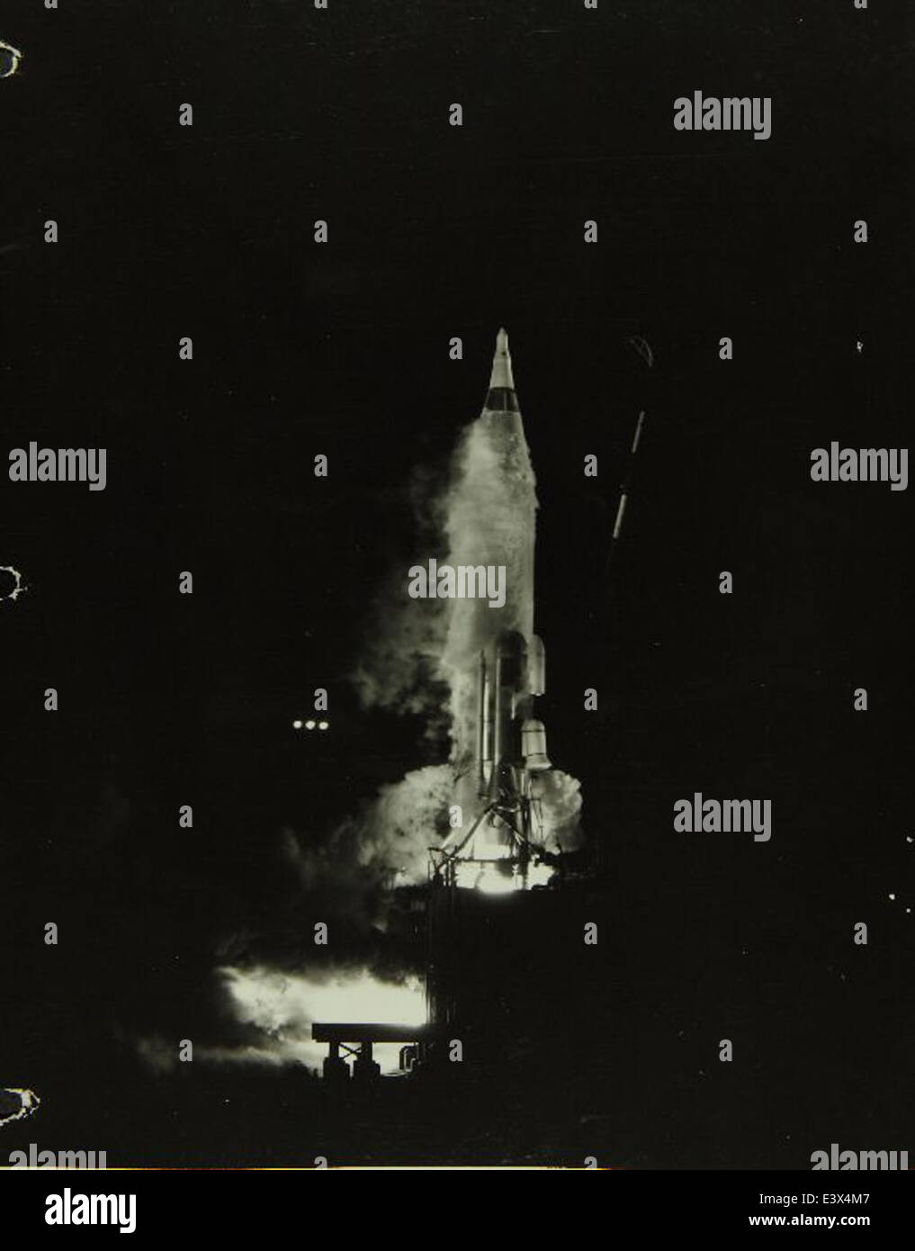 This image showcases the Convair/General Dynamics Atlas rocket, a key ...