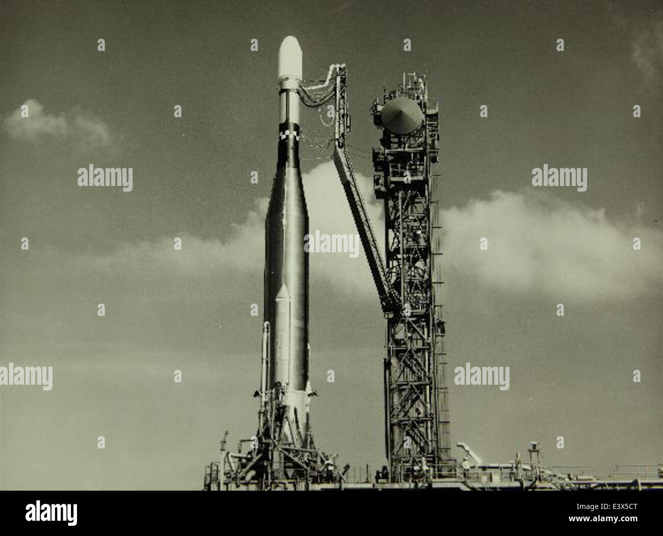 The Convair/General Dynamics Atlas missile, developed in the 1960s, was ...