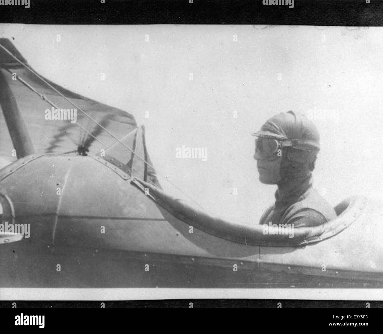 This photograph showcases a Ryan aircraft from the 1920s, associated ...