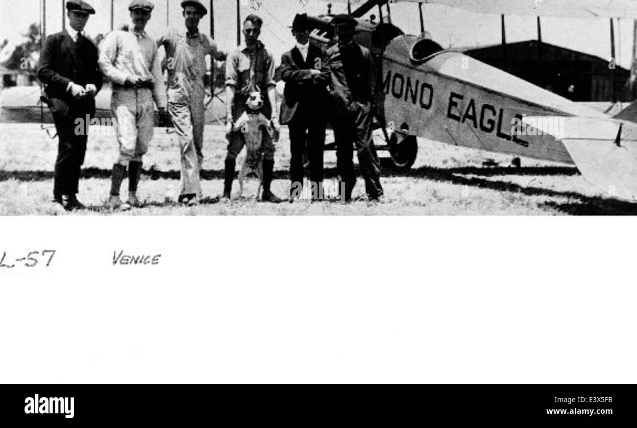 This photo captures a 1919 aviation moment featuring the Ryan Aircraft ...