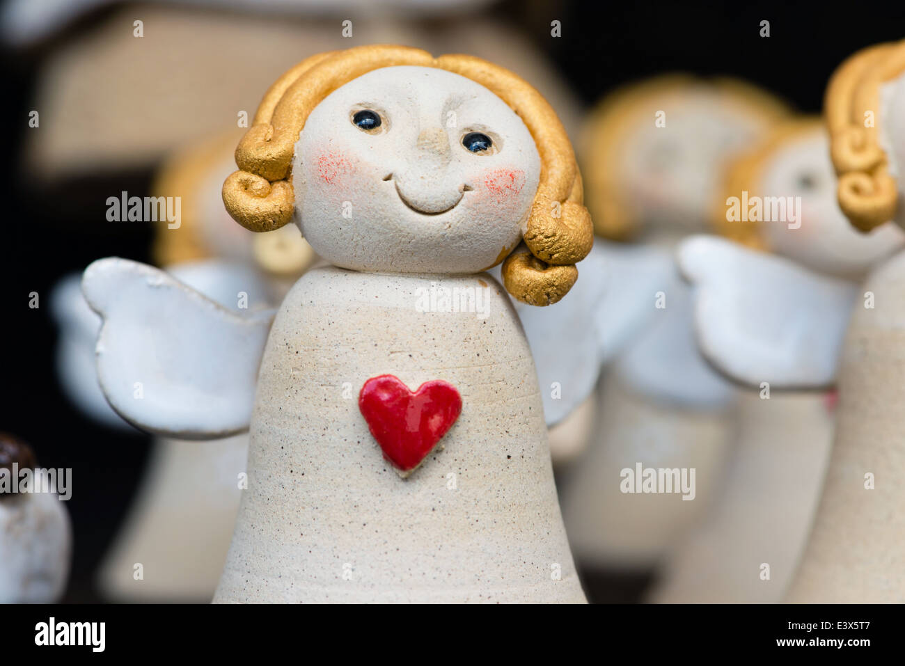 Angels wings heart hi-res stock photography and images - Alamy