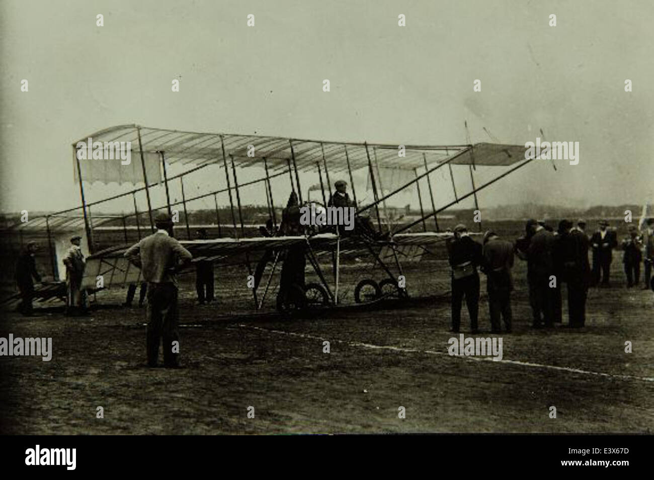 The Farman III biplane, designed by Henry Farman in 1909, was one of ...