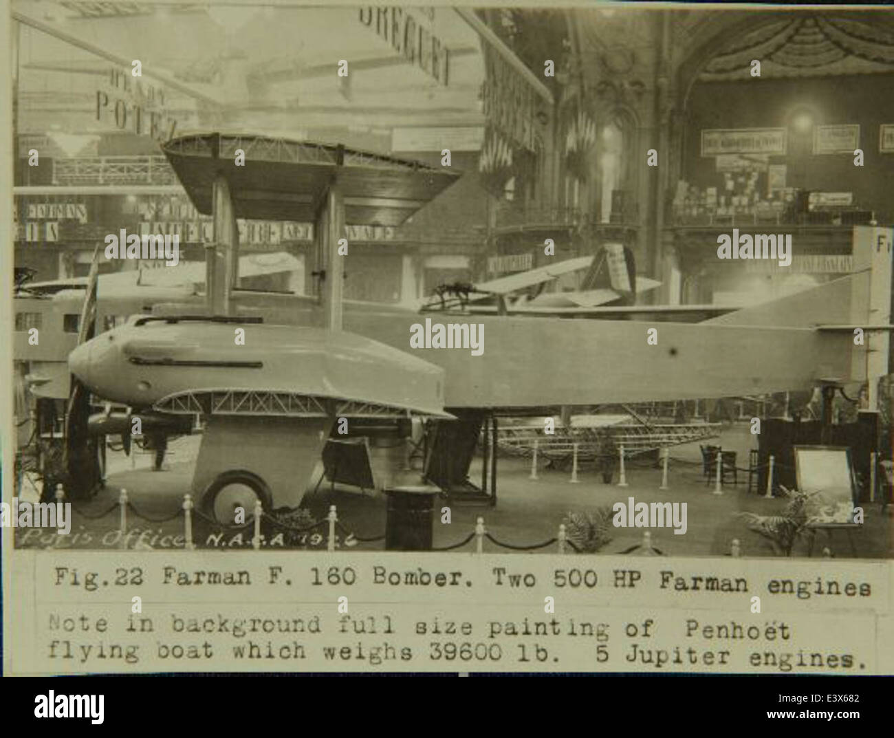 The Farman F-160, housed at the San Diego Air and Space Museum, is a ...