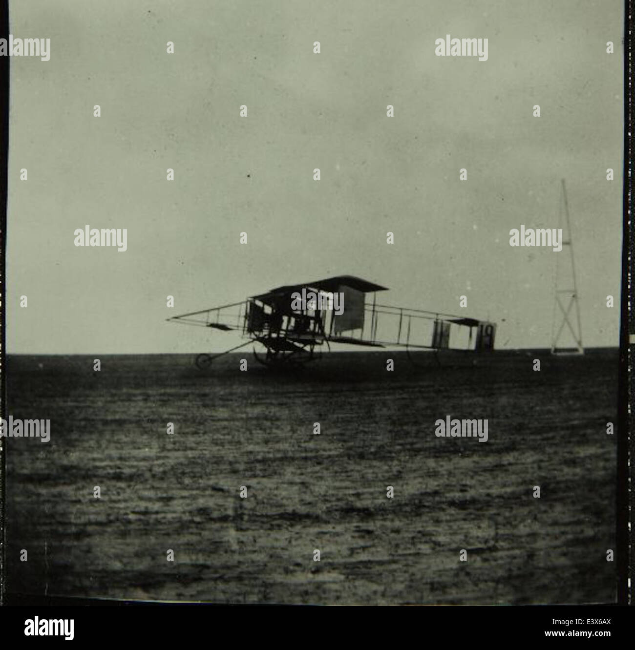 The Farman 12, a French aircraft from the early 20th century, is ...