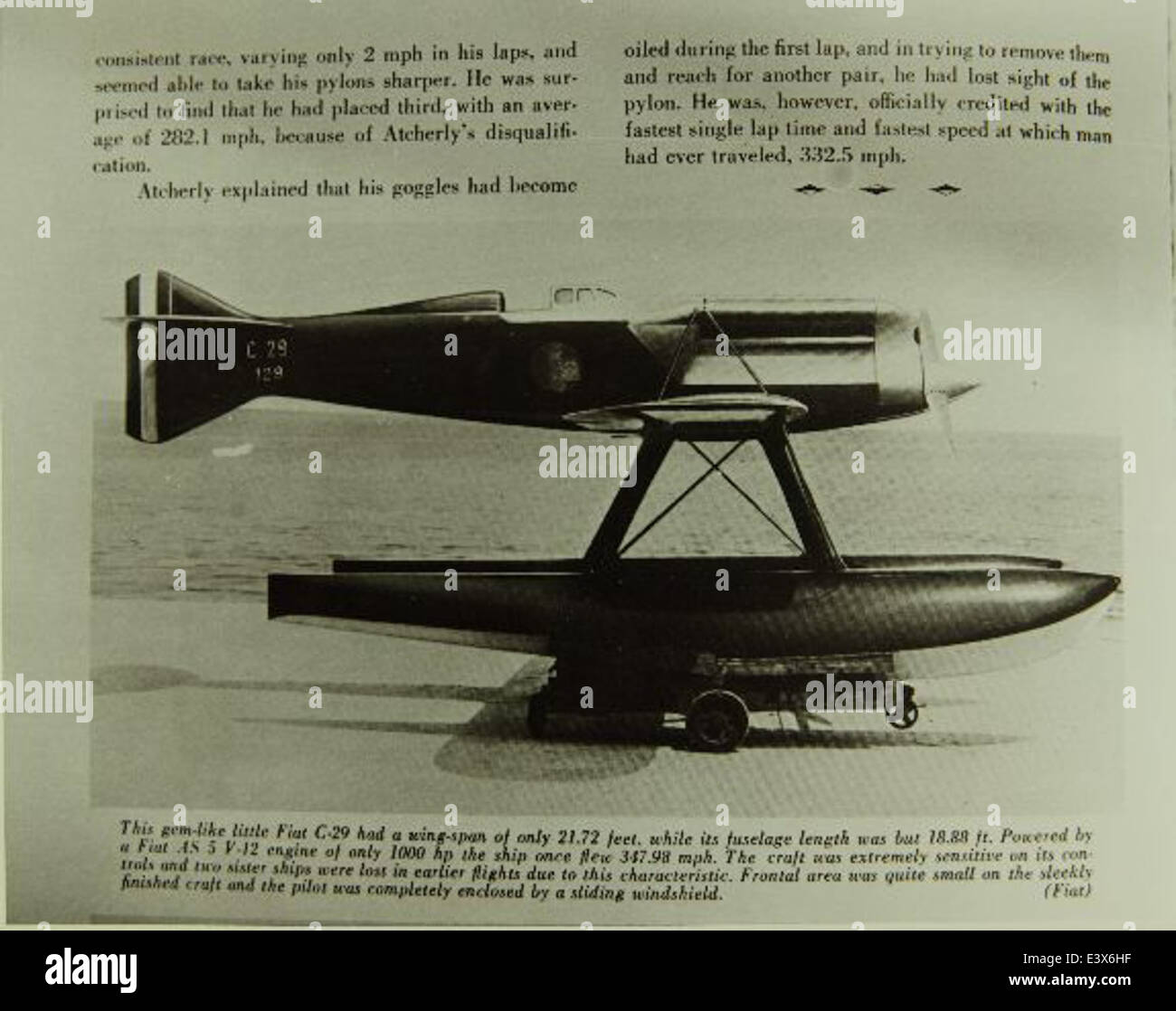 The Fiat CR-29 was a pre-World War II Italian monoplane used primarily ...