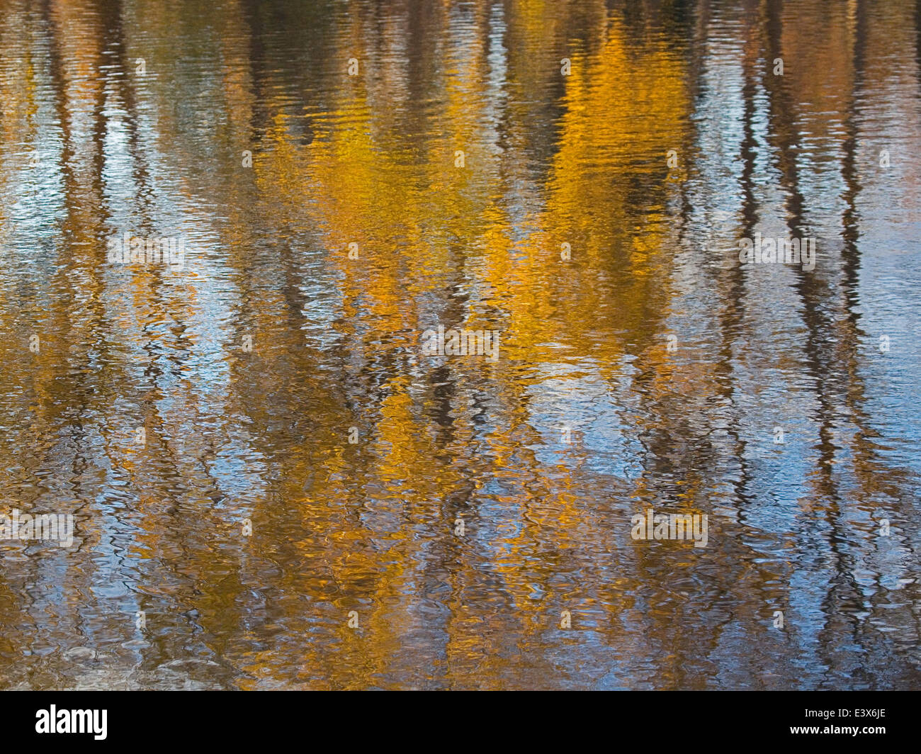 USA, Washington, Spokane River reflections Stock Photo - Alamy