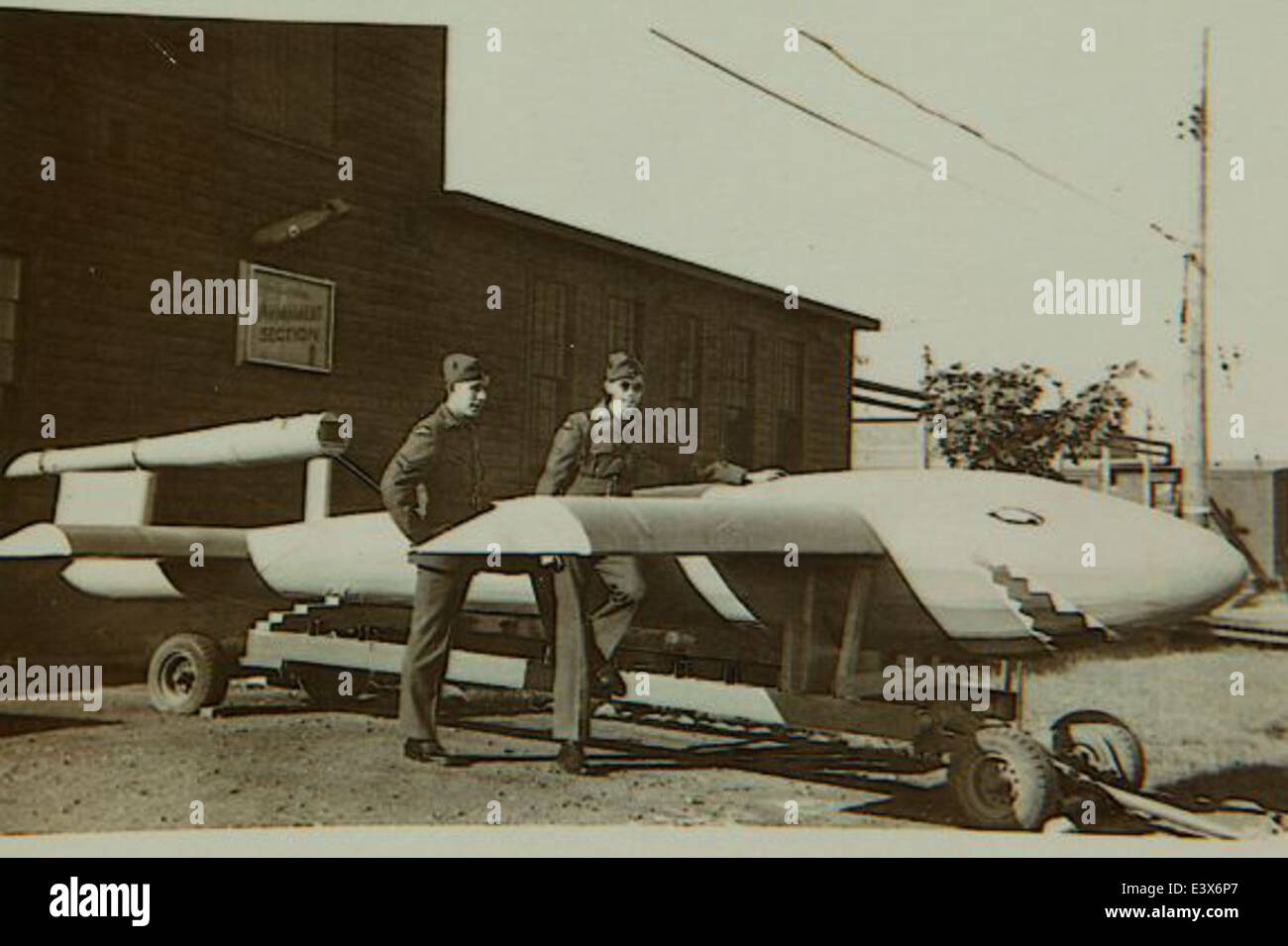 The Fiesler V-103, also known as the V-1 flying bomb, was an early ...