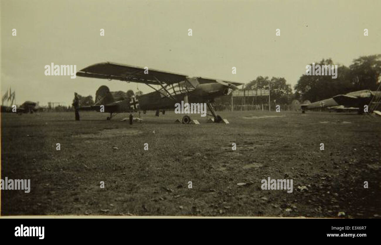The Fiesler Fi-156, known as the Storch, was a German reconnaissance ...