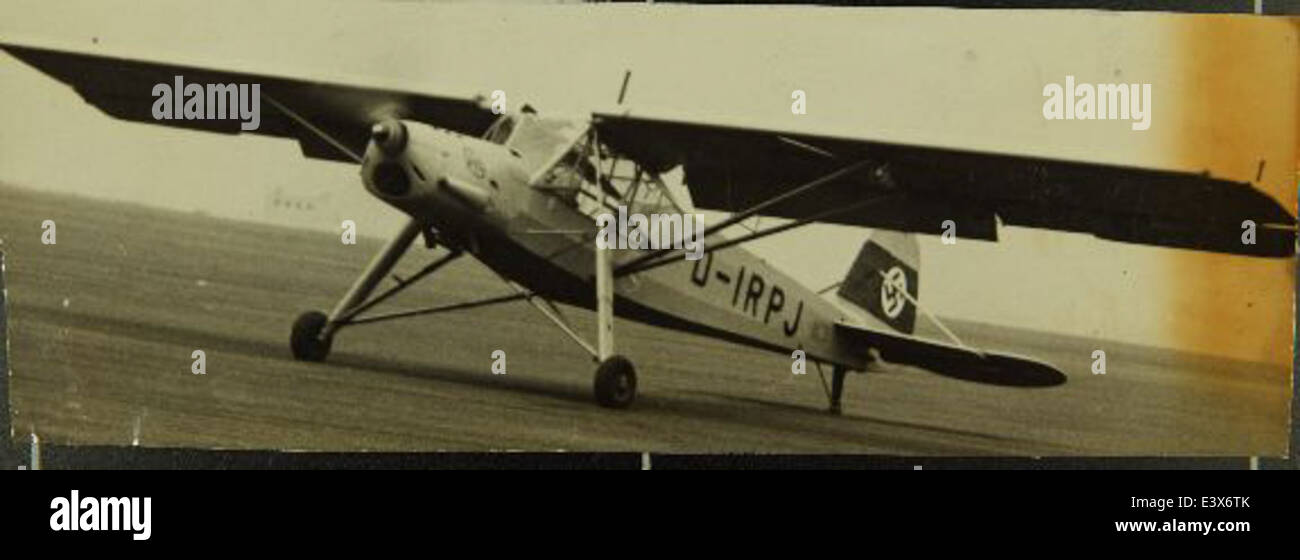The Fiesler Fi-156 Storch was a German reconnaissance and transport ...