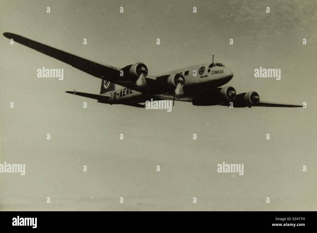 The Focke-Wulf Fw 200 was a German aircraft used during World War II ...