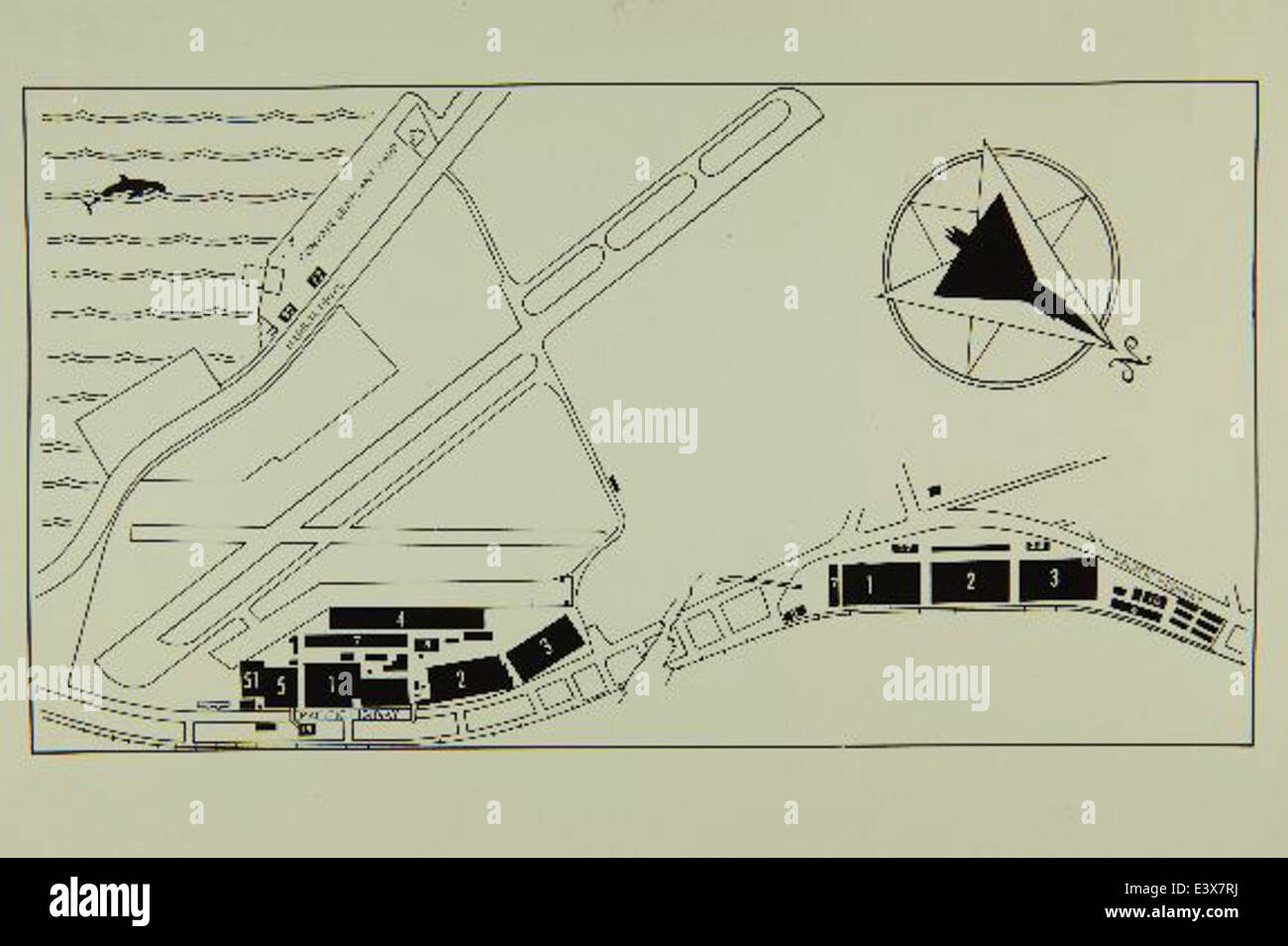The Convair/General Dynamics aerospace manufacturing plant in San Diego ...