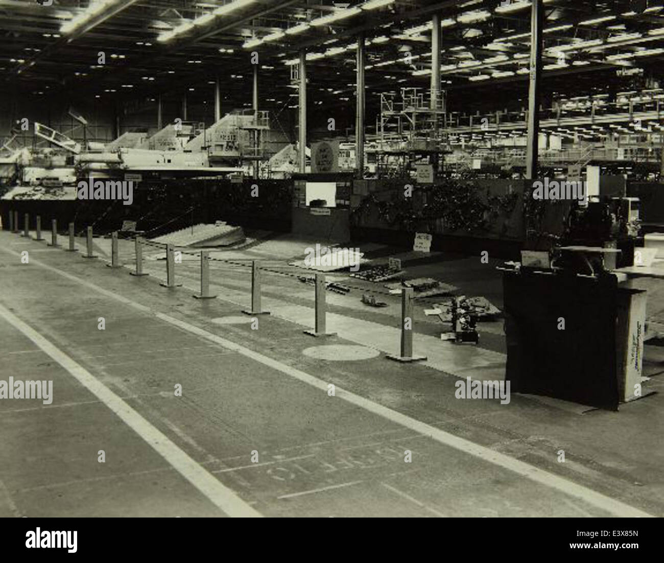 Photograph of the Convair/General Dynamics aerospace factory in San ...