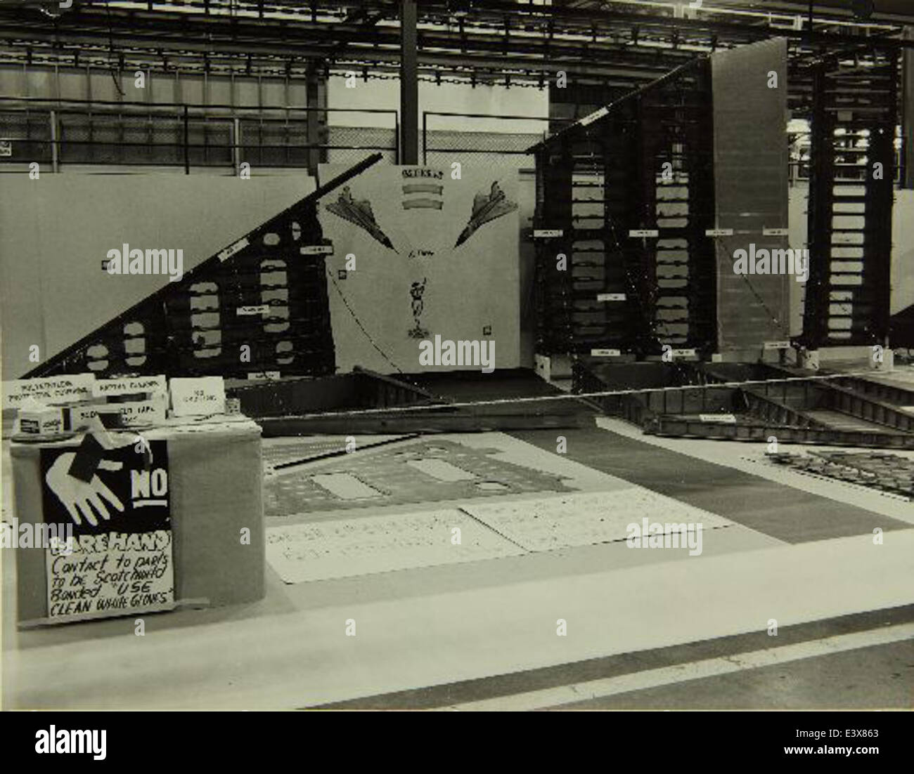 Photograph of the Convair/General Dynamics aerospace plant in San Diego ...