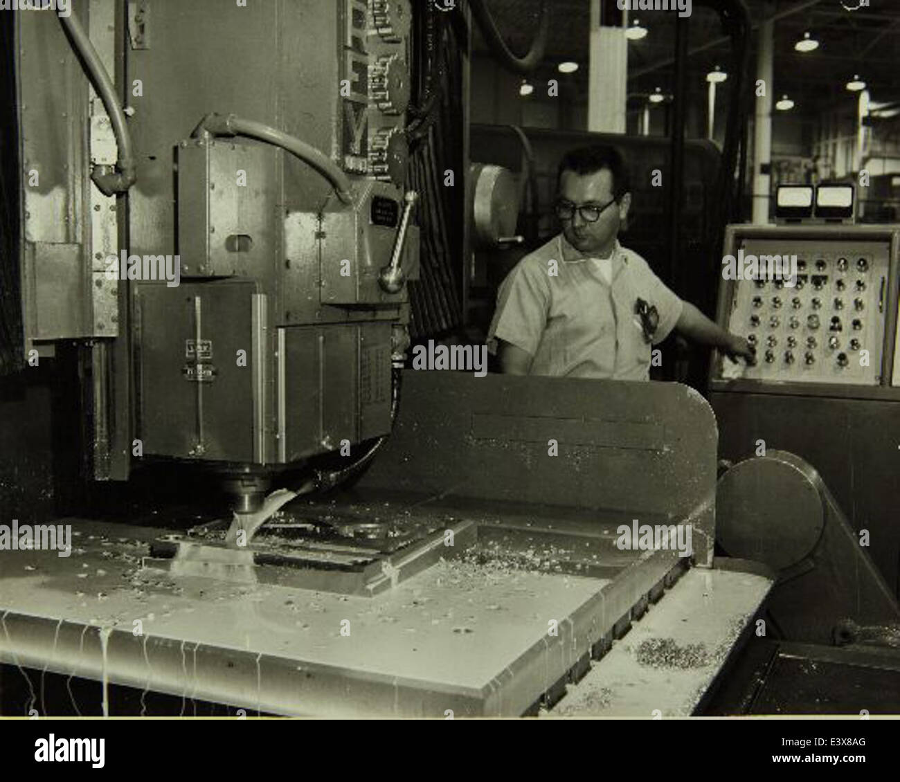 A photograph of the Convair and General Dynamics aerospace factory ...