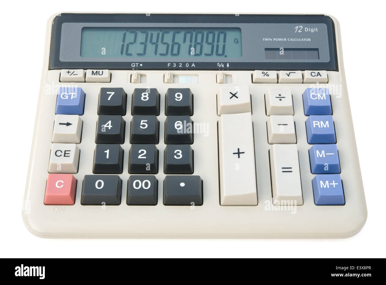Plus Calculator Cut Out Stock Images & Pictures - Alamy