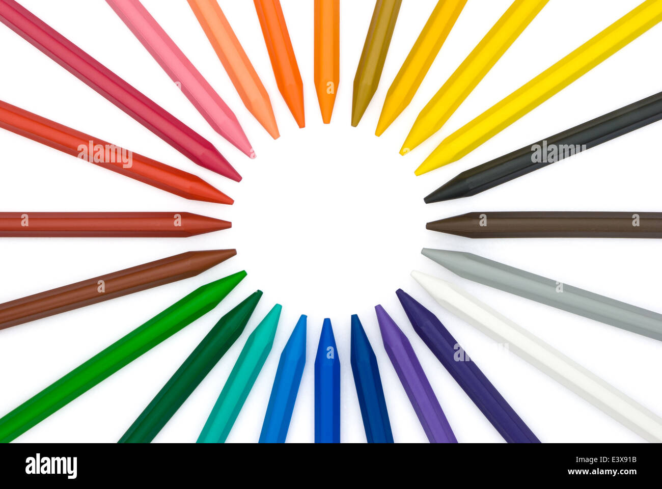 Color chart circle hi-res stock photography and images - Alamy