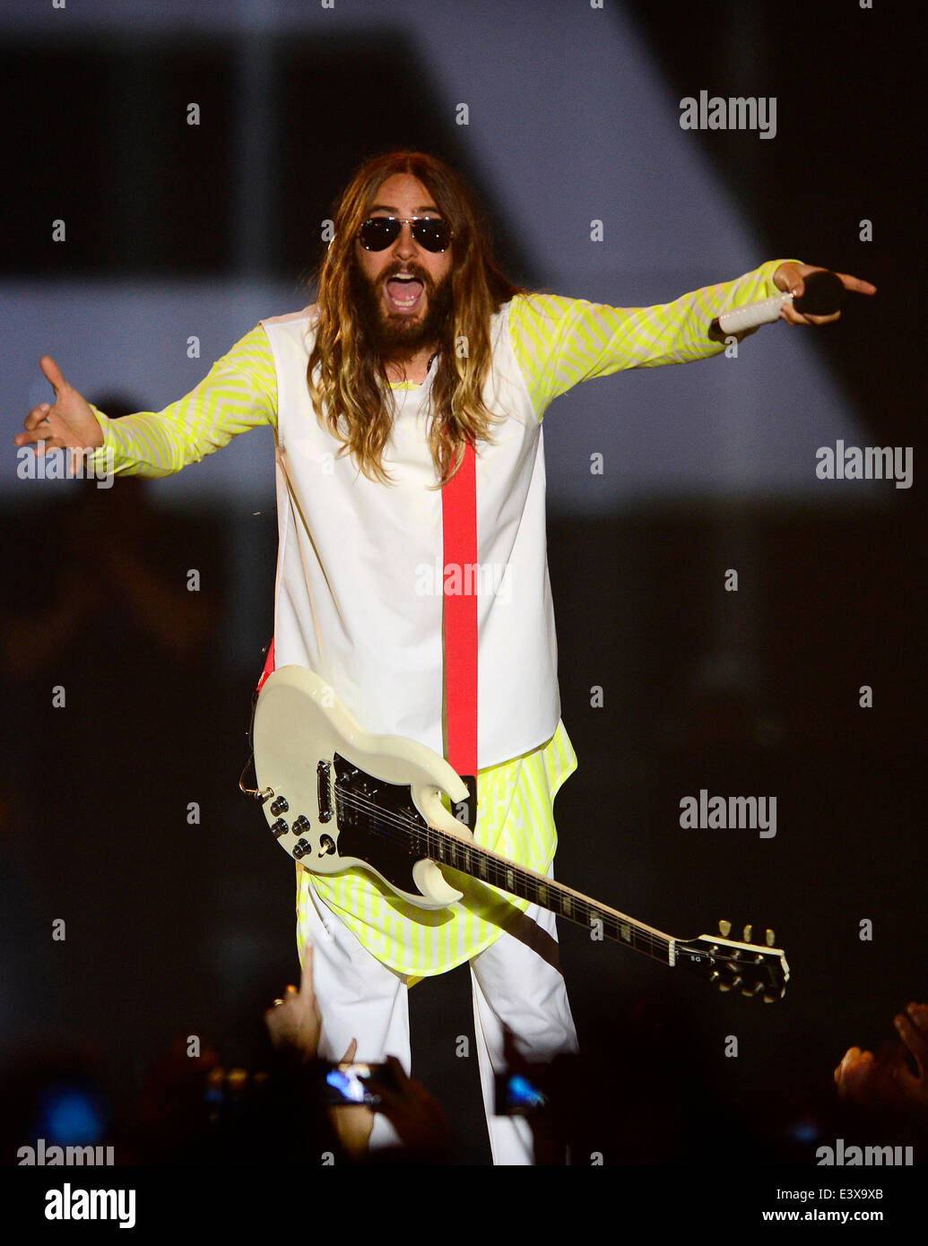 Prague, Czech Republic. 30th June, 2014. American actor and musician ...