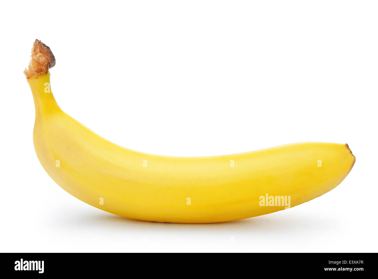 banana isolated on white with clipping path Stock Photo - Alamy