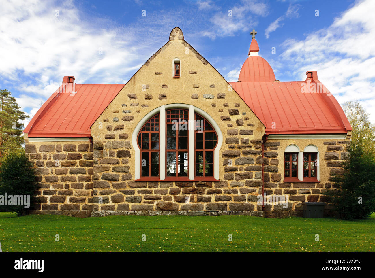 Old stone church Stock Photo - Alamy