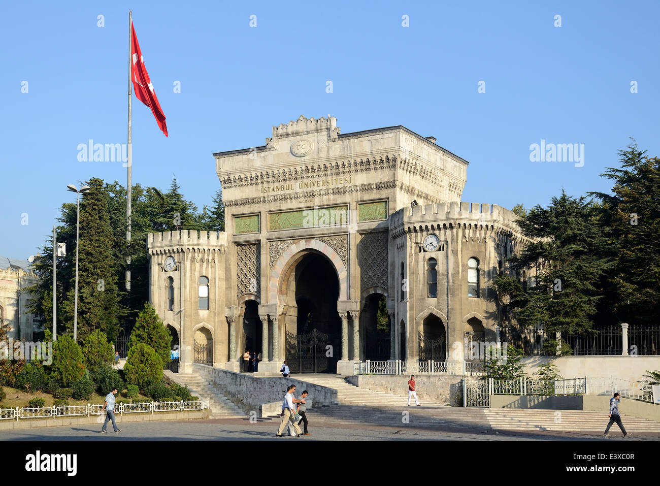 Gate of the University, Beyazit Square, Beyazit, Eminönü, Istanbul ...