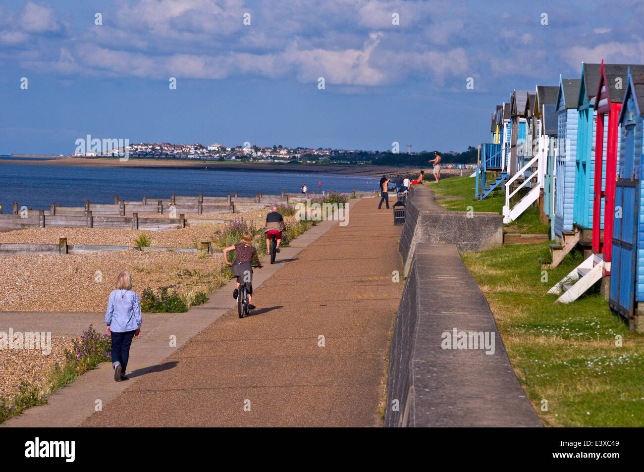 Tankerton Beach Beach Huts Whitstable High Resolution Stock Photography ...