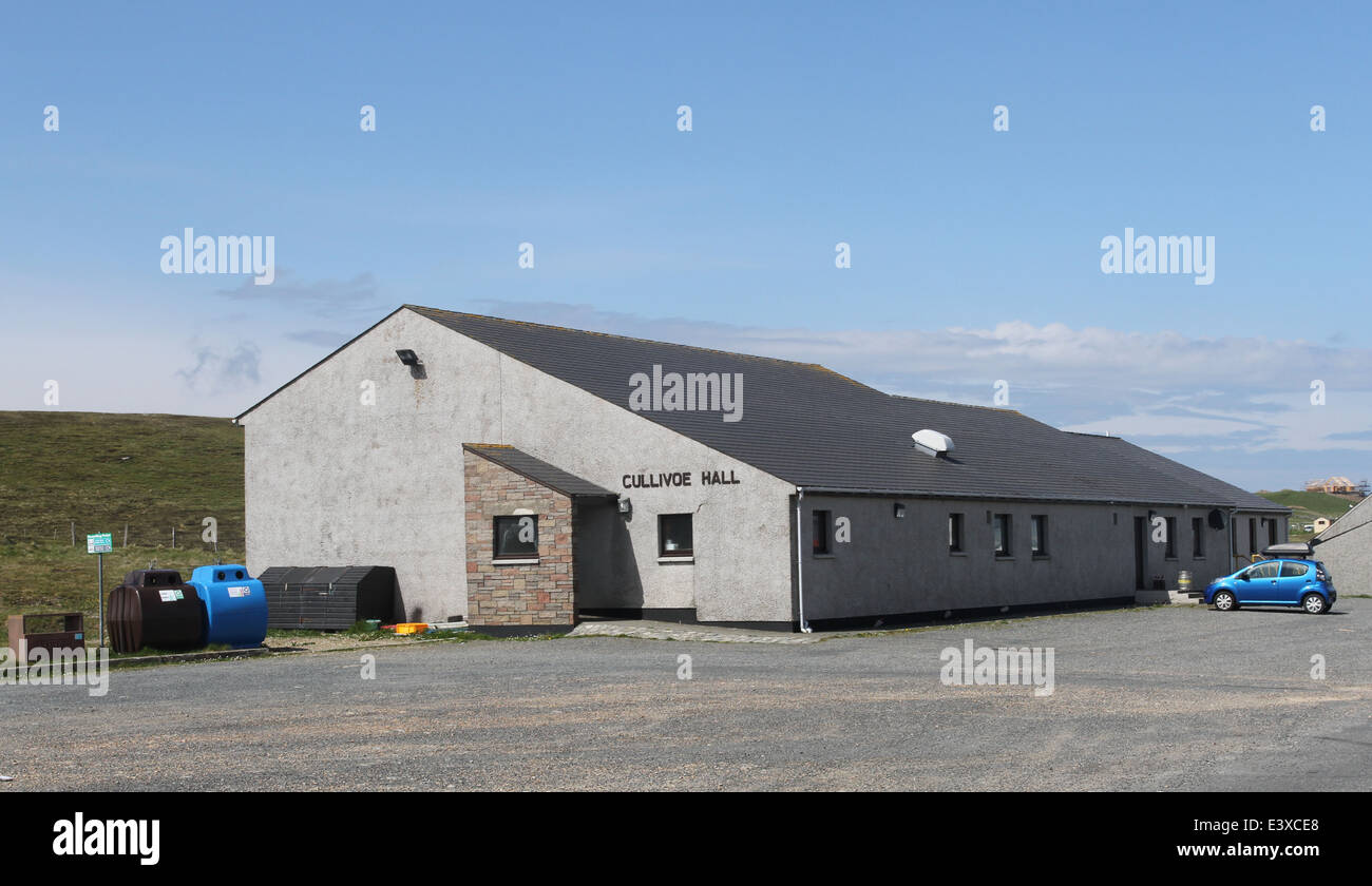 Cullivoe village hall hi-res stock photography and images - Alamy