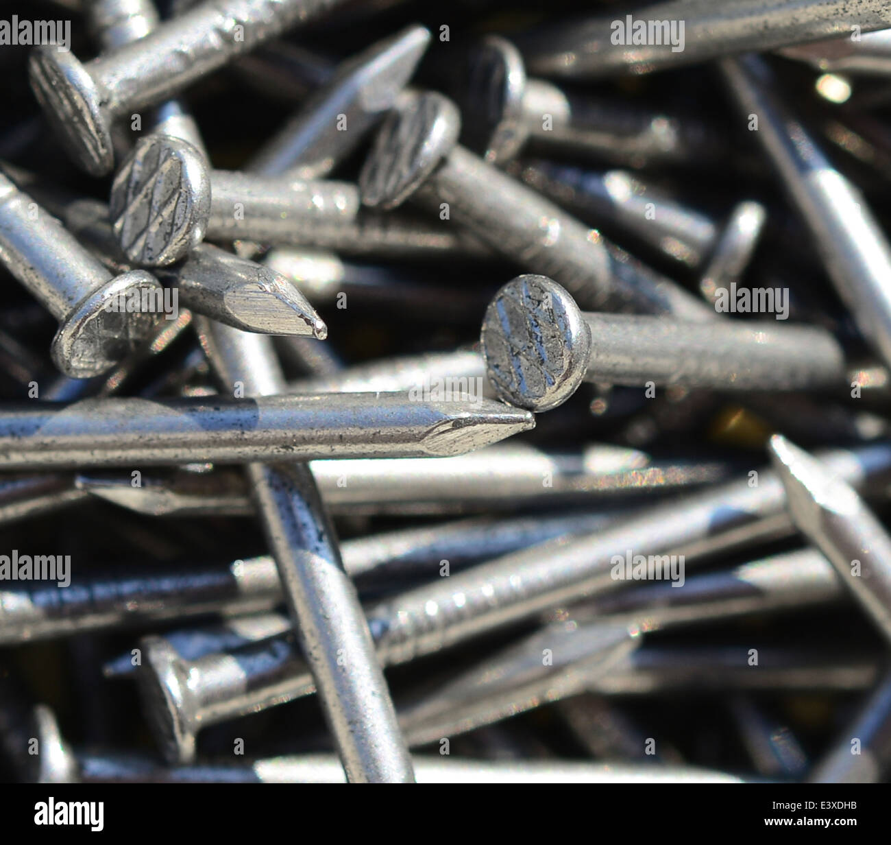 Iron nail hi-res stock photography and images - Alamy