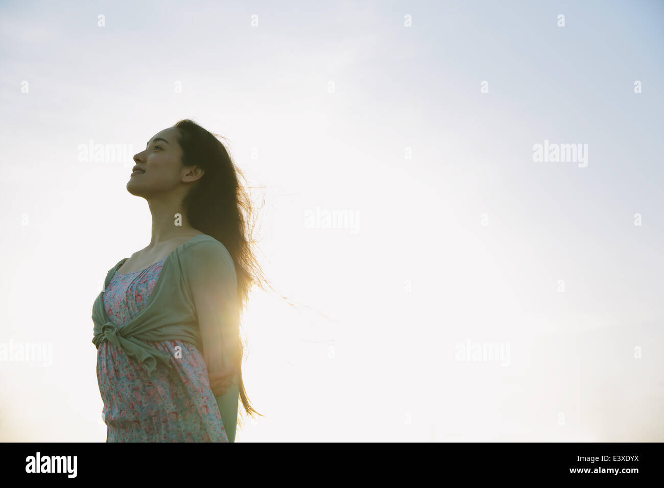 Portrait of Japanese woman Stock Photo - Alamy
