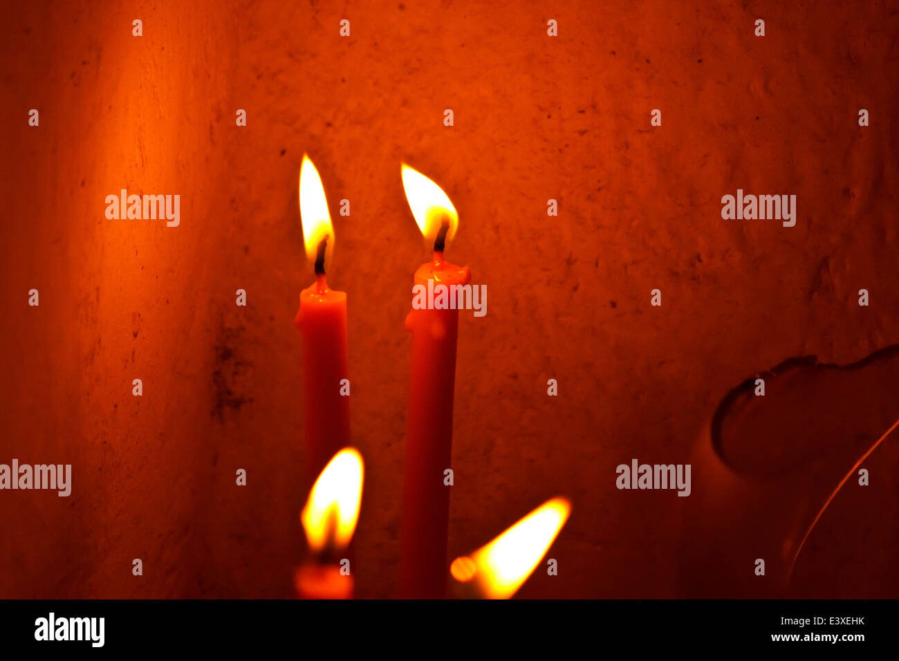 Flame from candle hi-res stock photography and images - Alamy