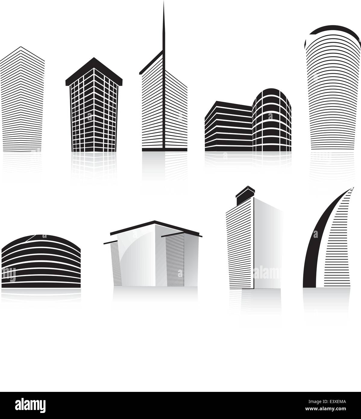 Corporate headquarters design Stock Vector Images - Alamy