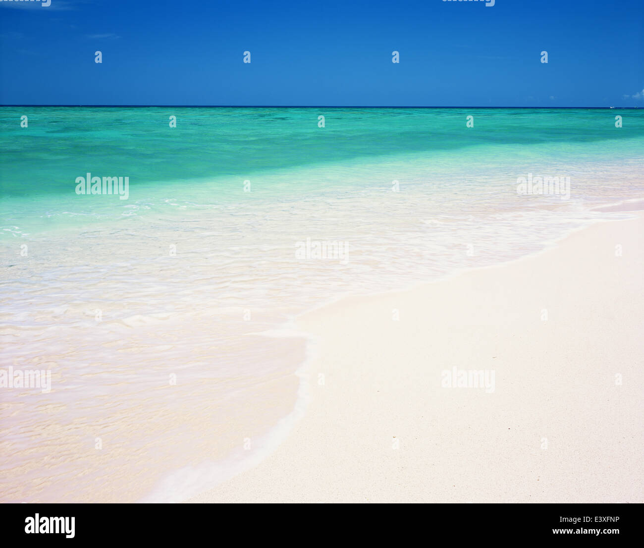 Beach and sea Stock Photo - Alamy