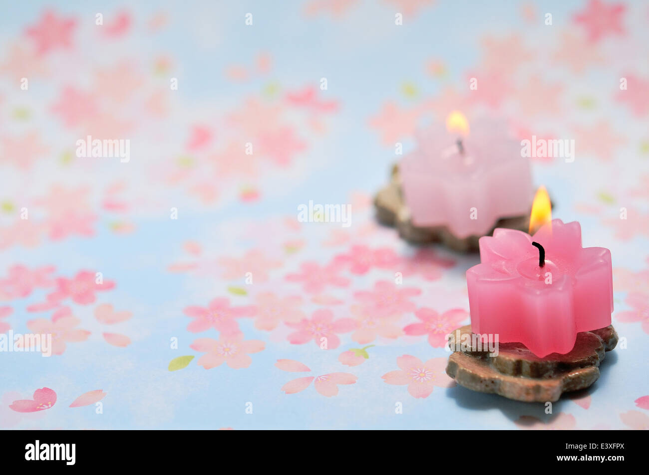 Japan lighting candles hi-res stock photography and images - Alamy