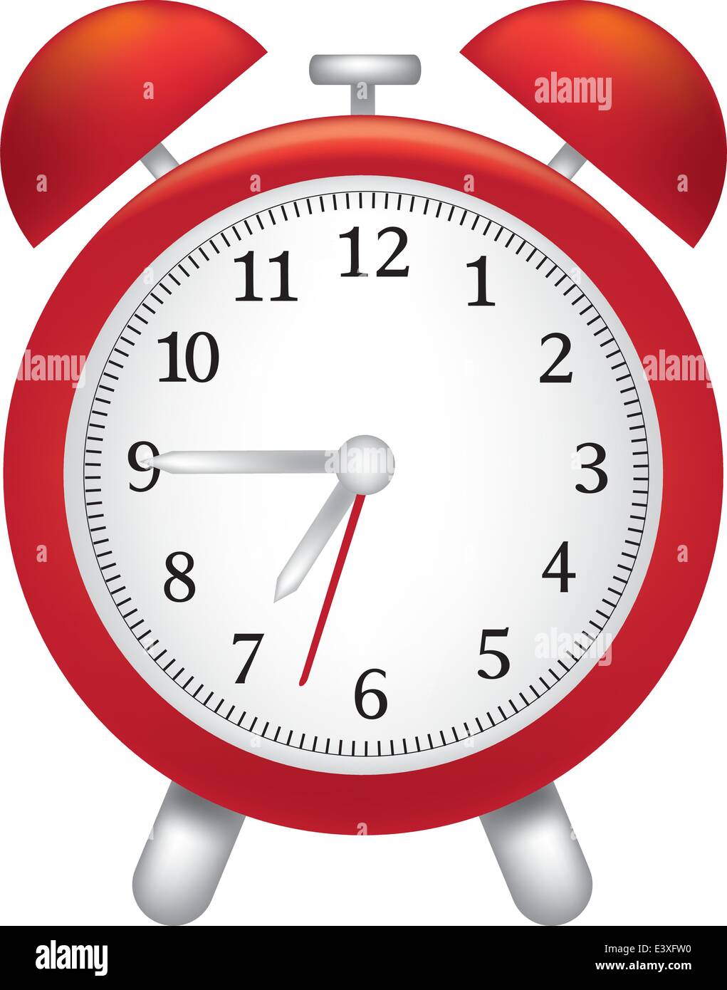 Time clcok Stock Vector Images - Alamy