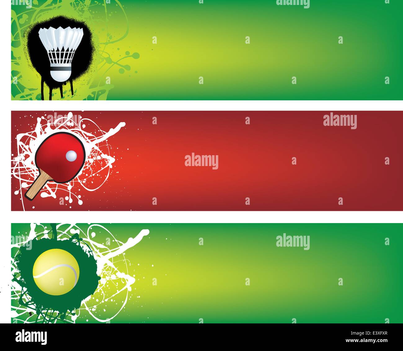 Table tennis banner hi-res stock photography and images - Alamy