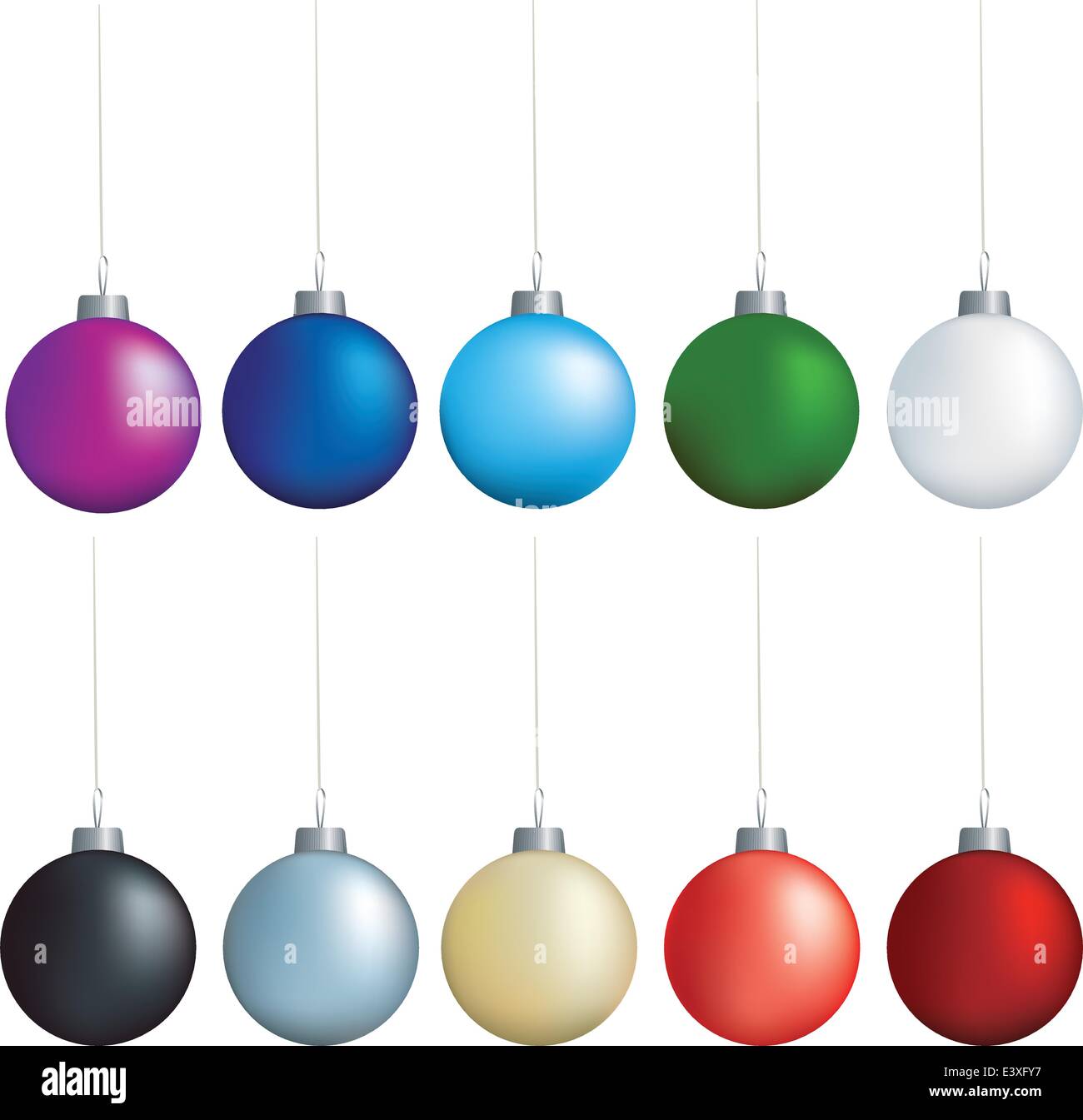 Coloured decorations Stock Vector Images - Alamy
